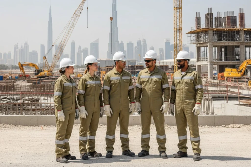 Industrial Uniform Manufacturers Dubai | Safety Workwear UAE